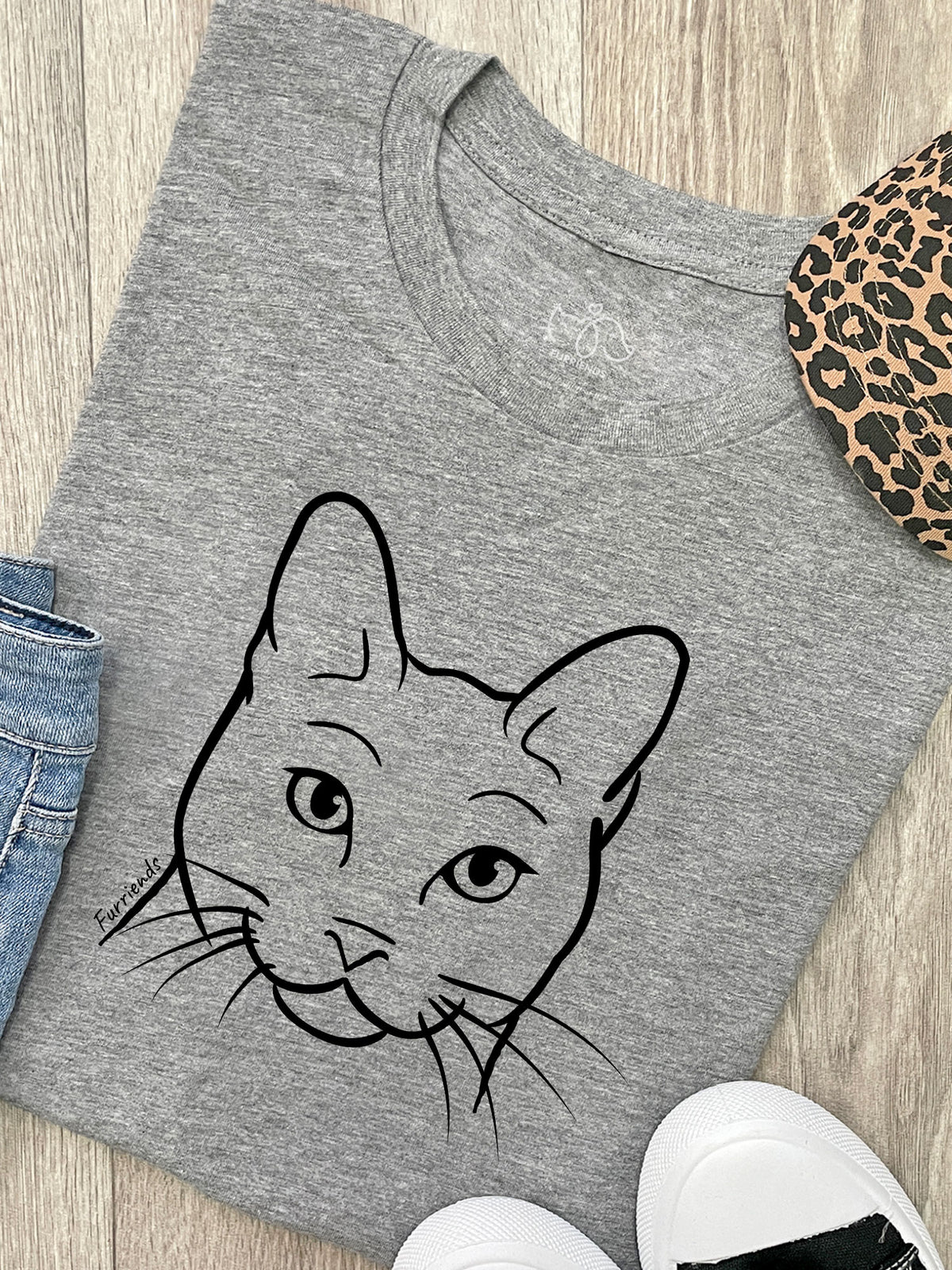 Russian Blue Ava T-Shirt | Furriends Australia