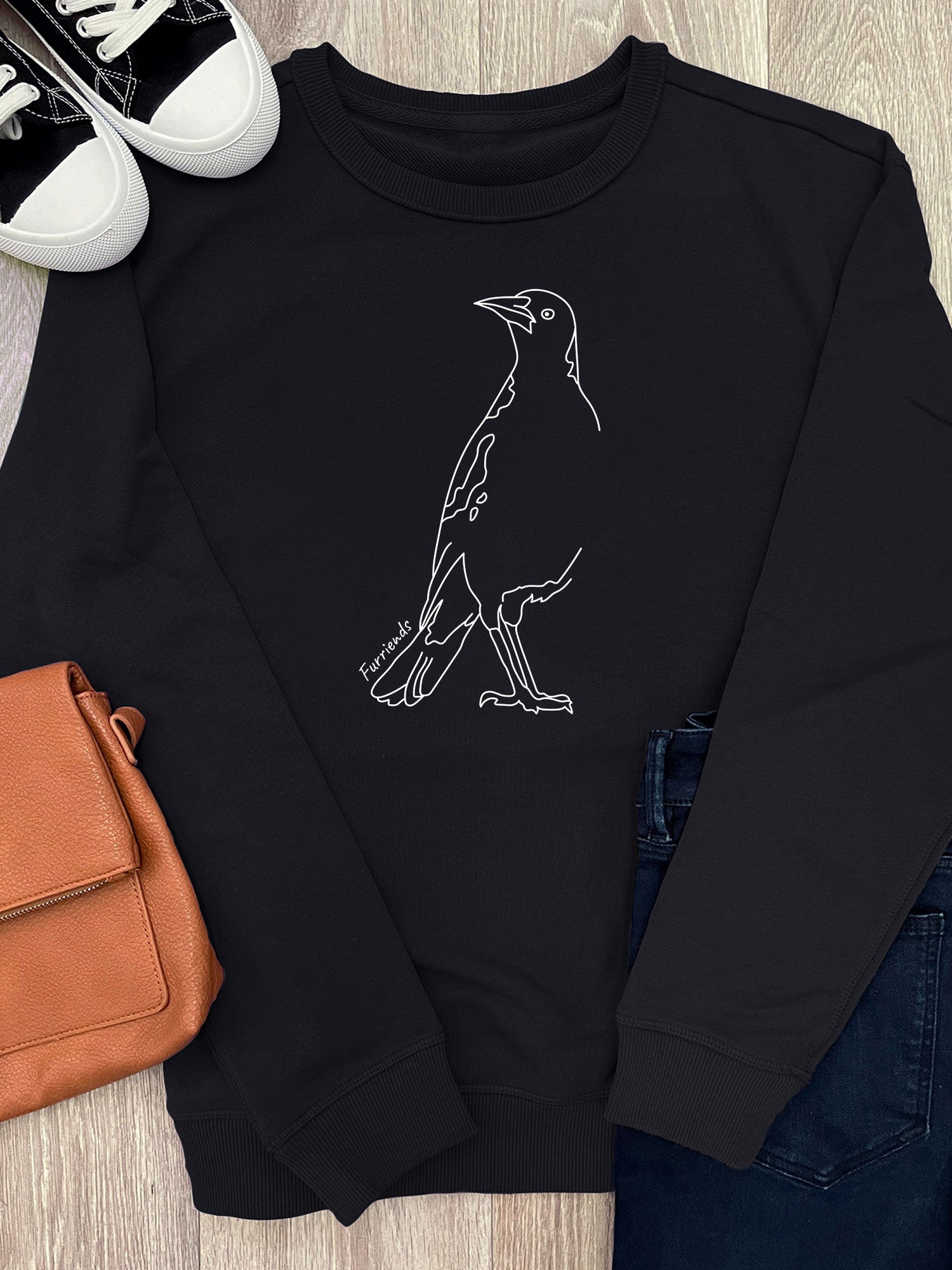 Australian Magpie Ava T-Shirt | Furriends Australia