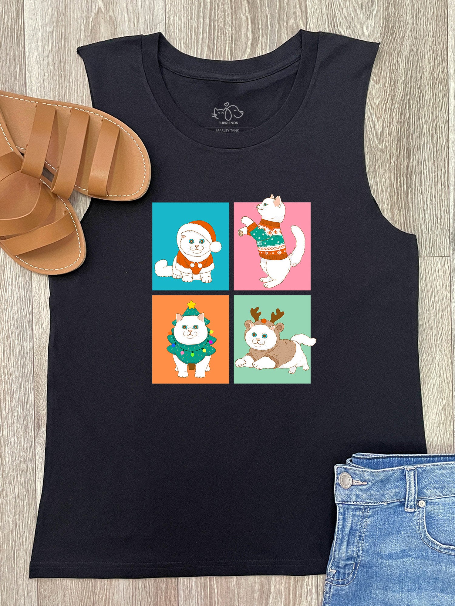Purrmas Marley Tank | Furriends Australia