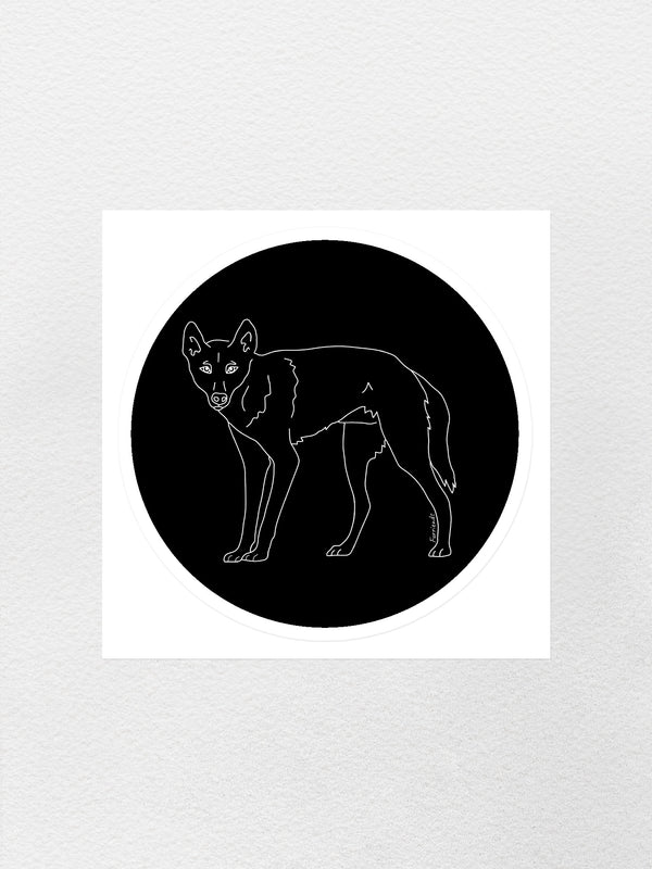 Dingo Sticker | Furriends Australia