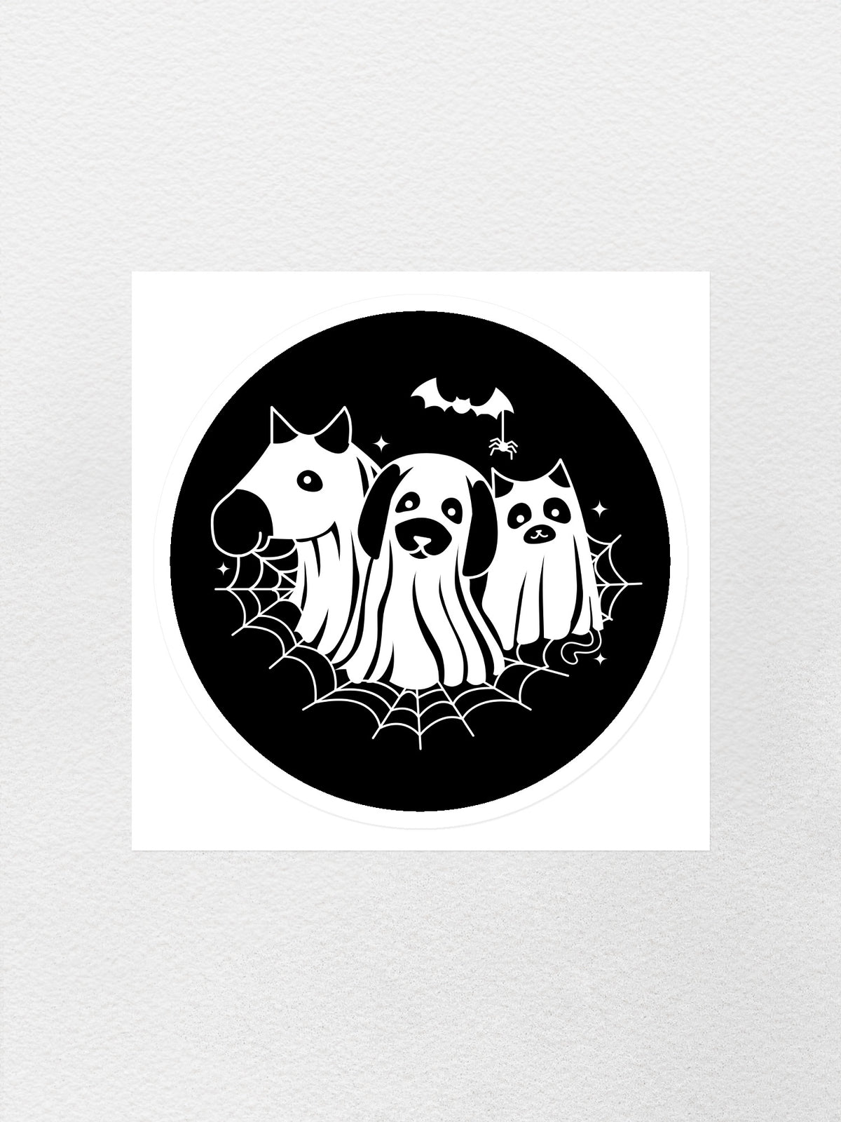 Ghosties Sticker | Furriends Australia