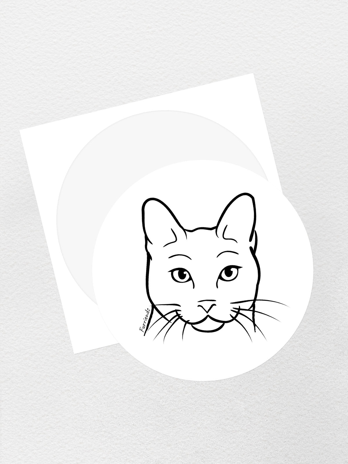 Russian Blue Sticker | Furriends Australia