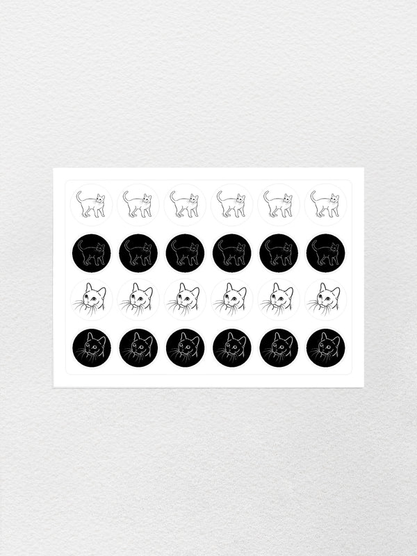 Burmese Sticker Sheet | Furriends Australia