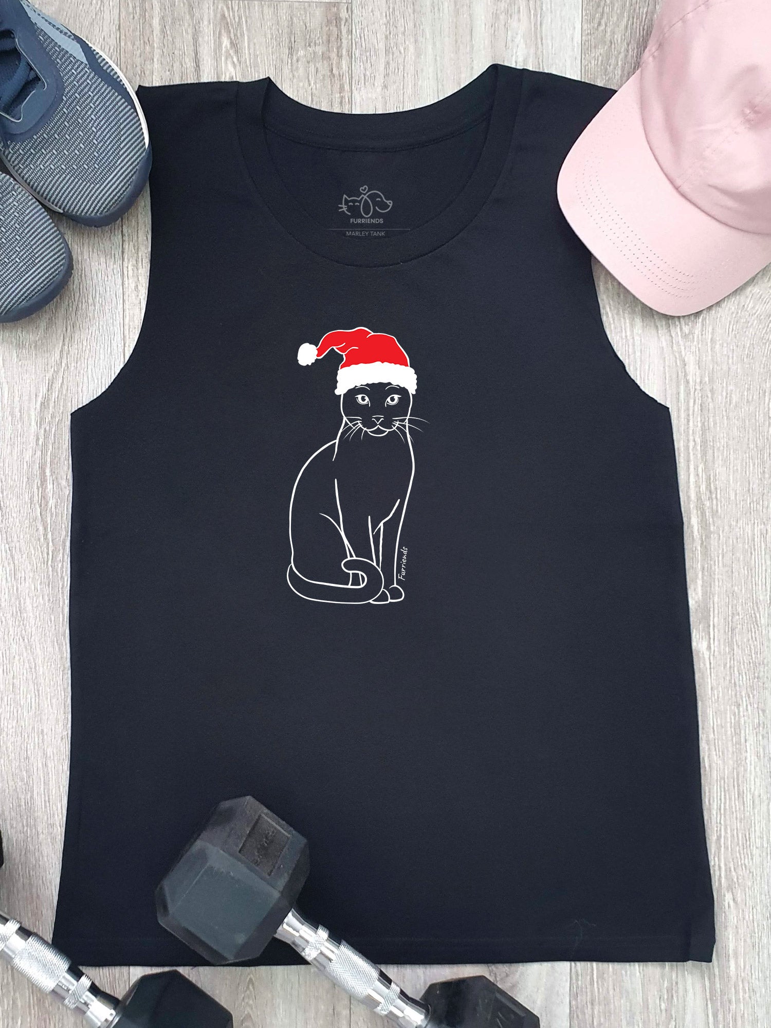 Russian Blue Christmas Edition Marley Tank | Furriends Australia