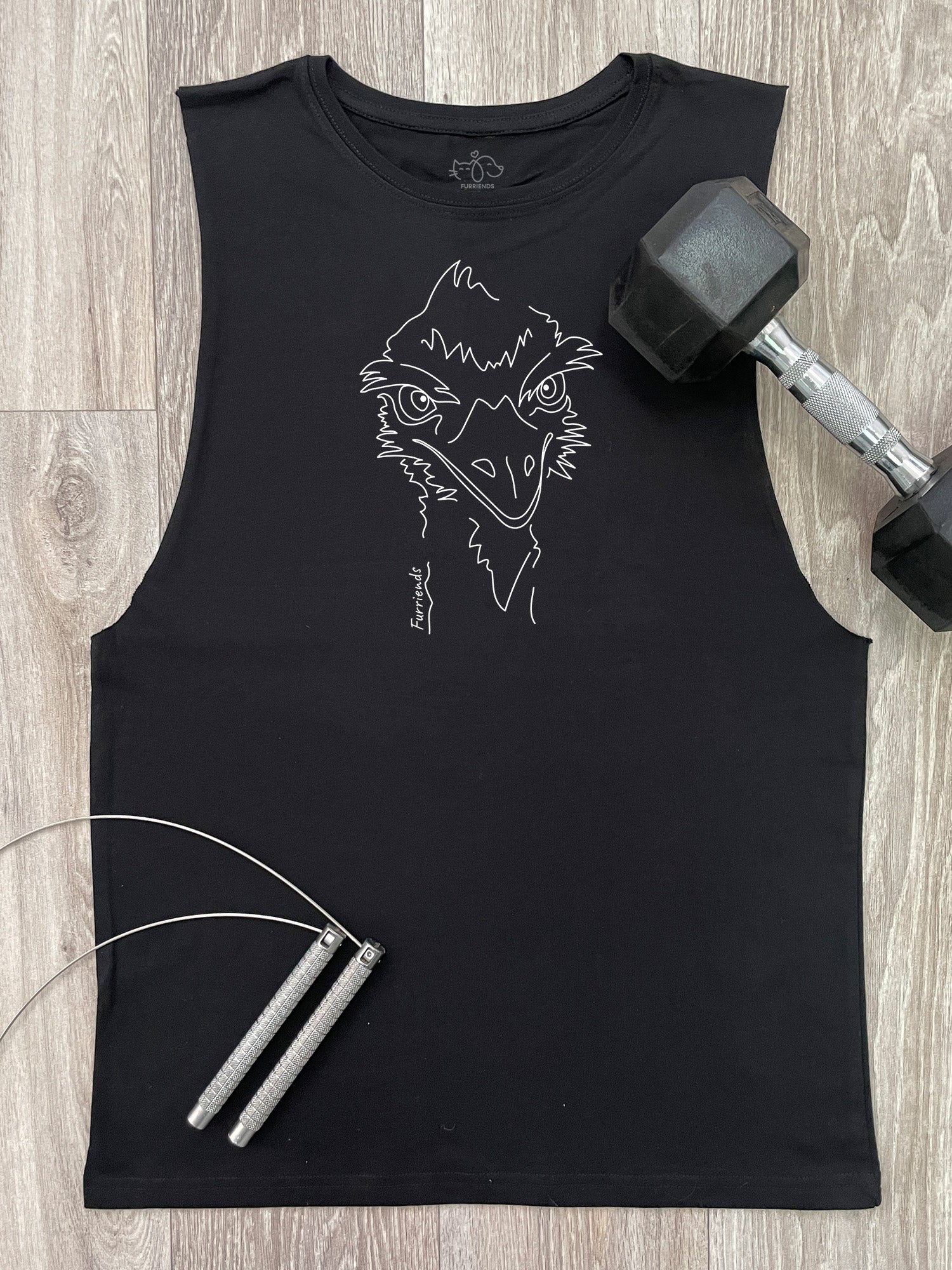 Emu Axel Drop Armhole Muscle Tank | Furriends Australia